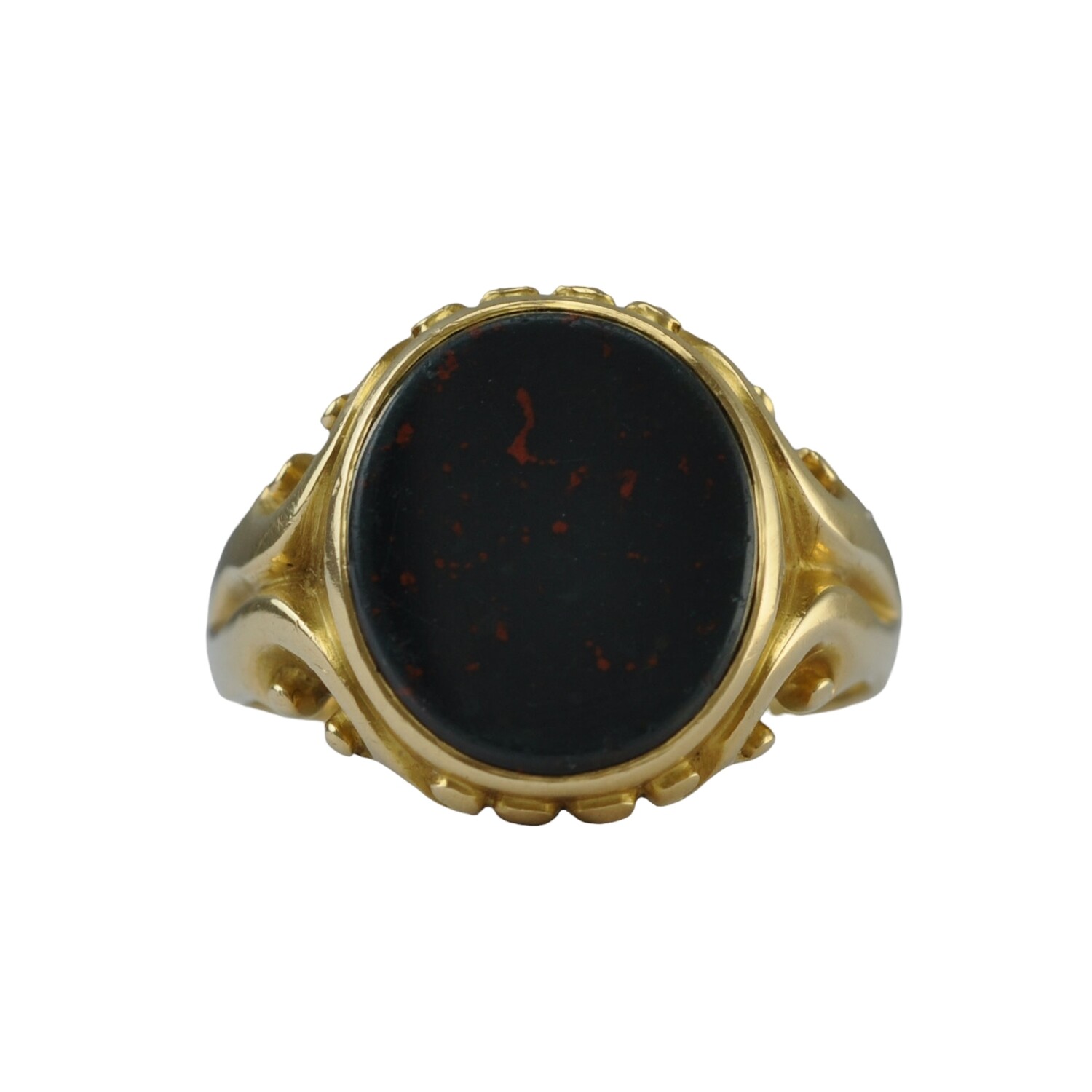 Antique Bloodstone Signet ring