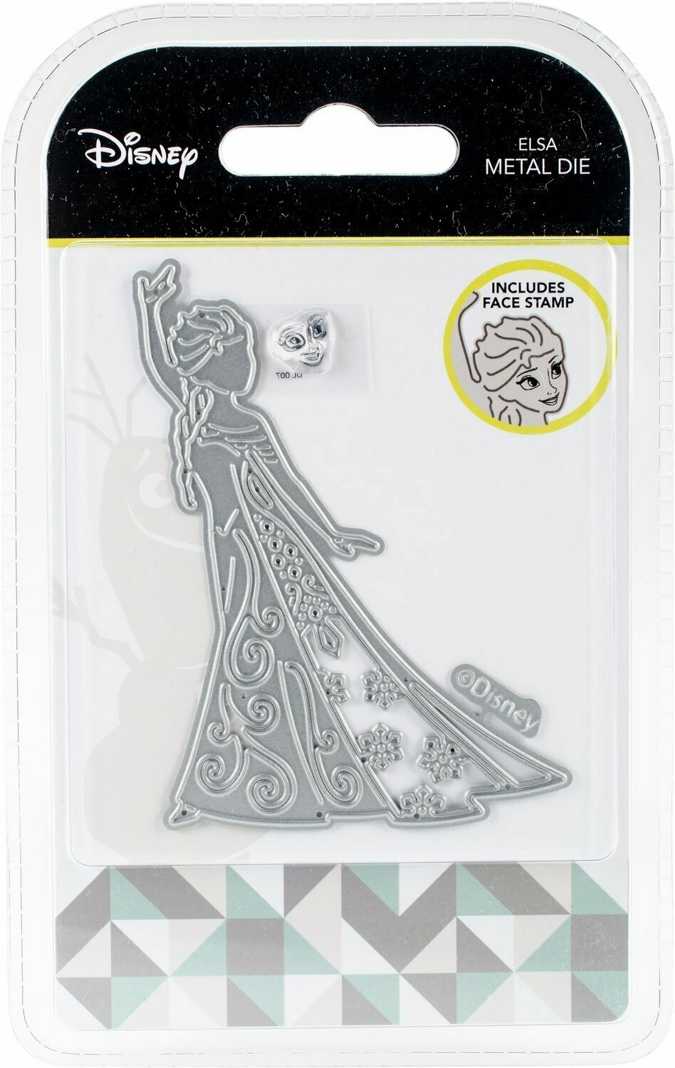 Disney ELSA Frozen Die and Face Stamp Set