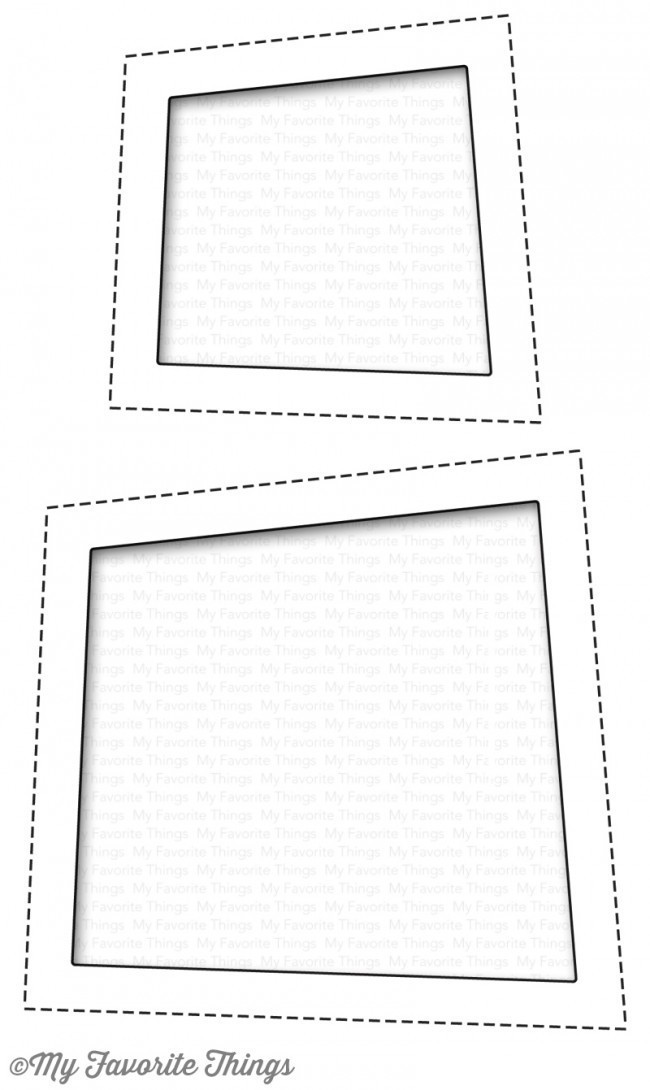 My Favorite Things PEEK-A-BOO WONKY WINDOWS Die-namics Die set