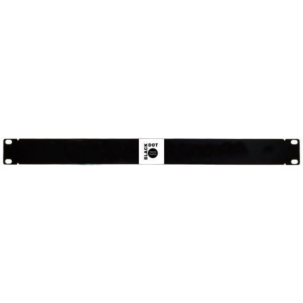 Custom Branded 1U Server Rack Blank Plate Spacer Filler Panel - Pack of 10