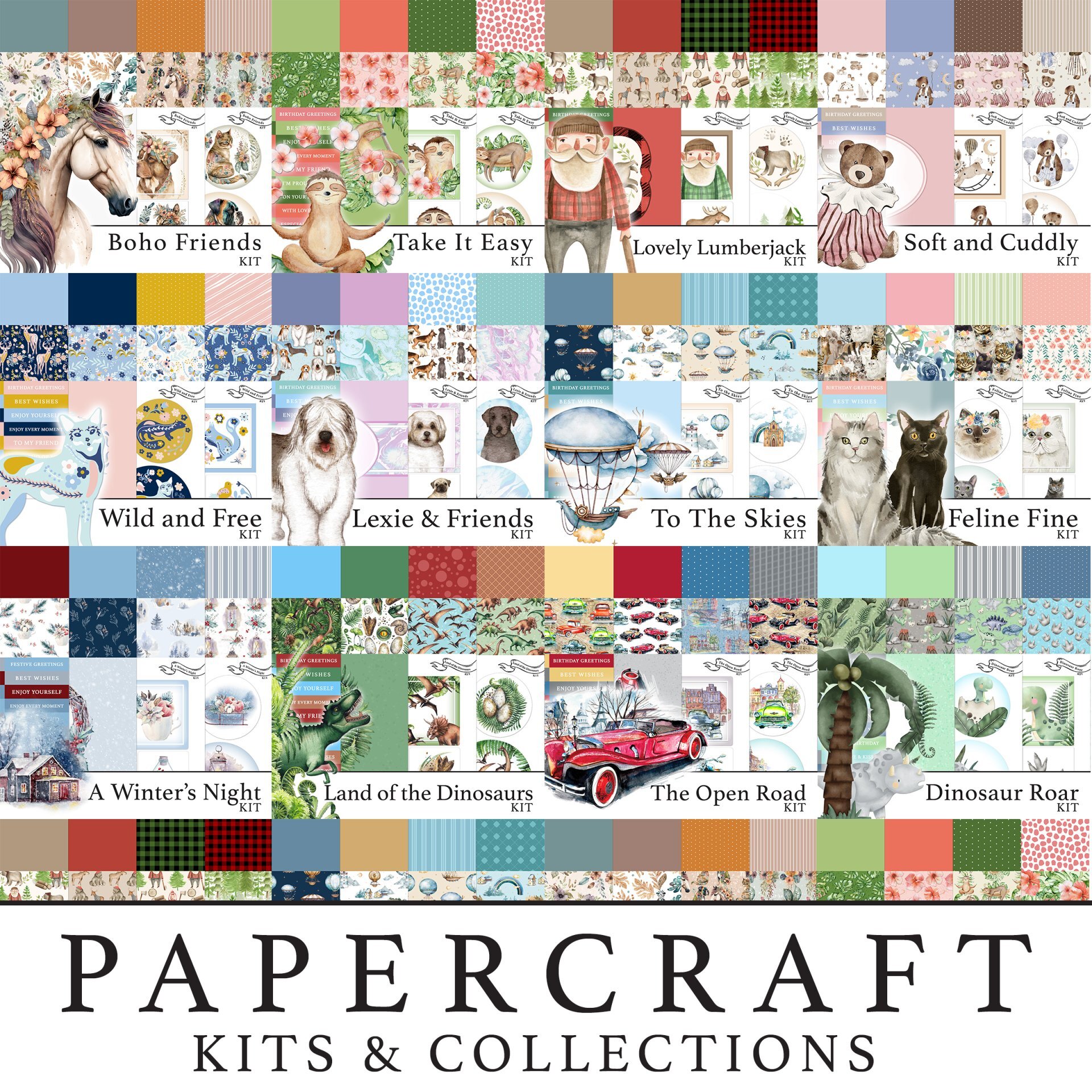 Papercraft Kits & Collections Downloads