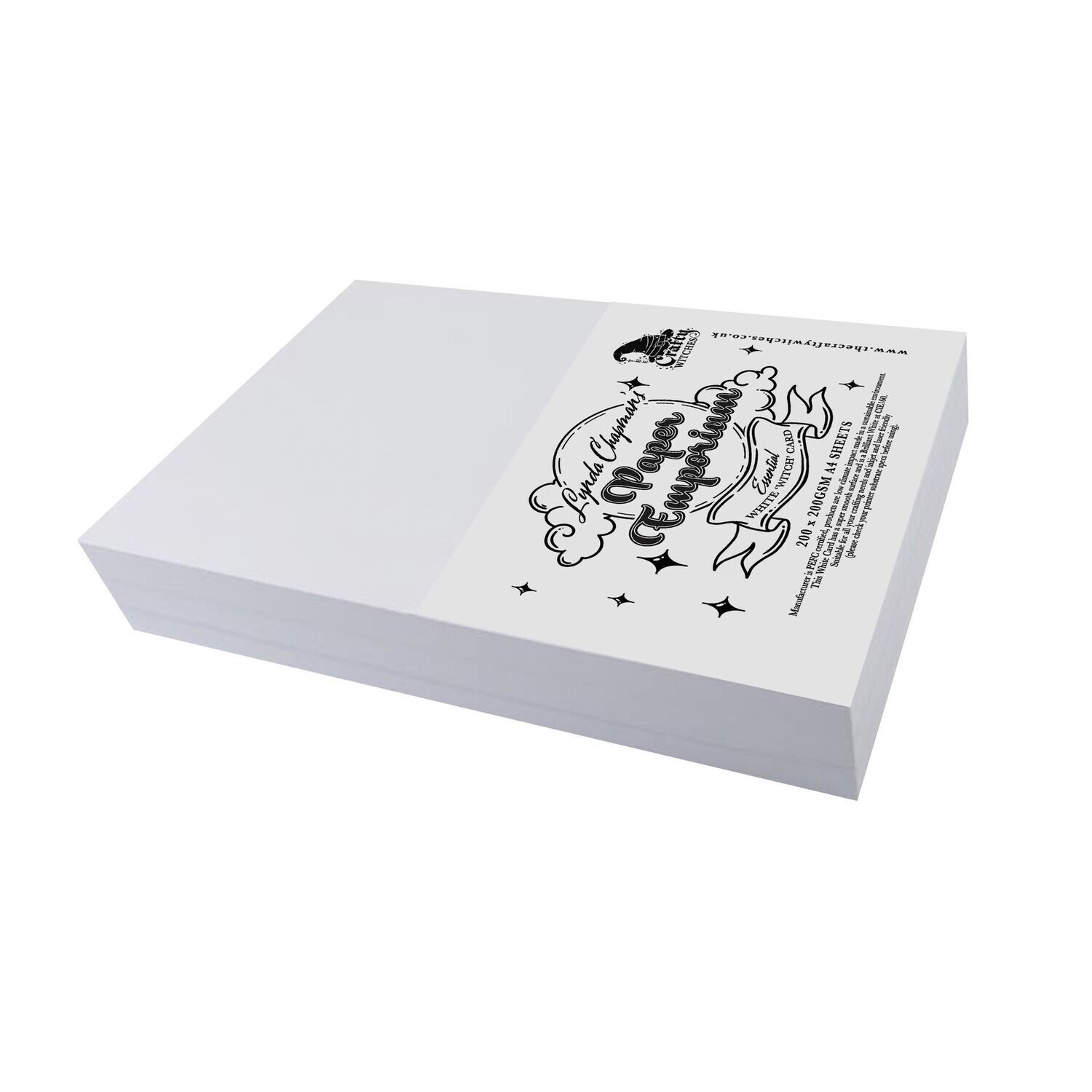 Lynda Chapman's Paper Emporium - Essential White 'Witch' Card 200 x ...