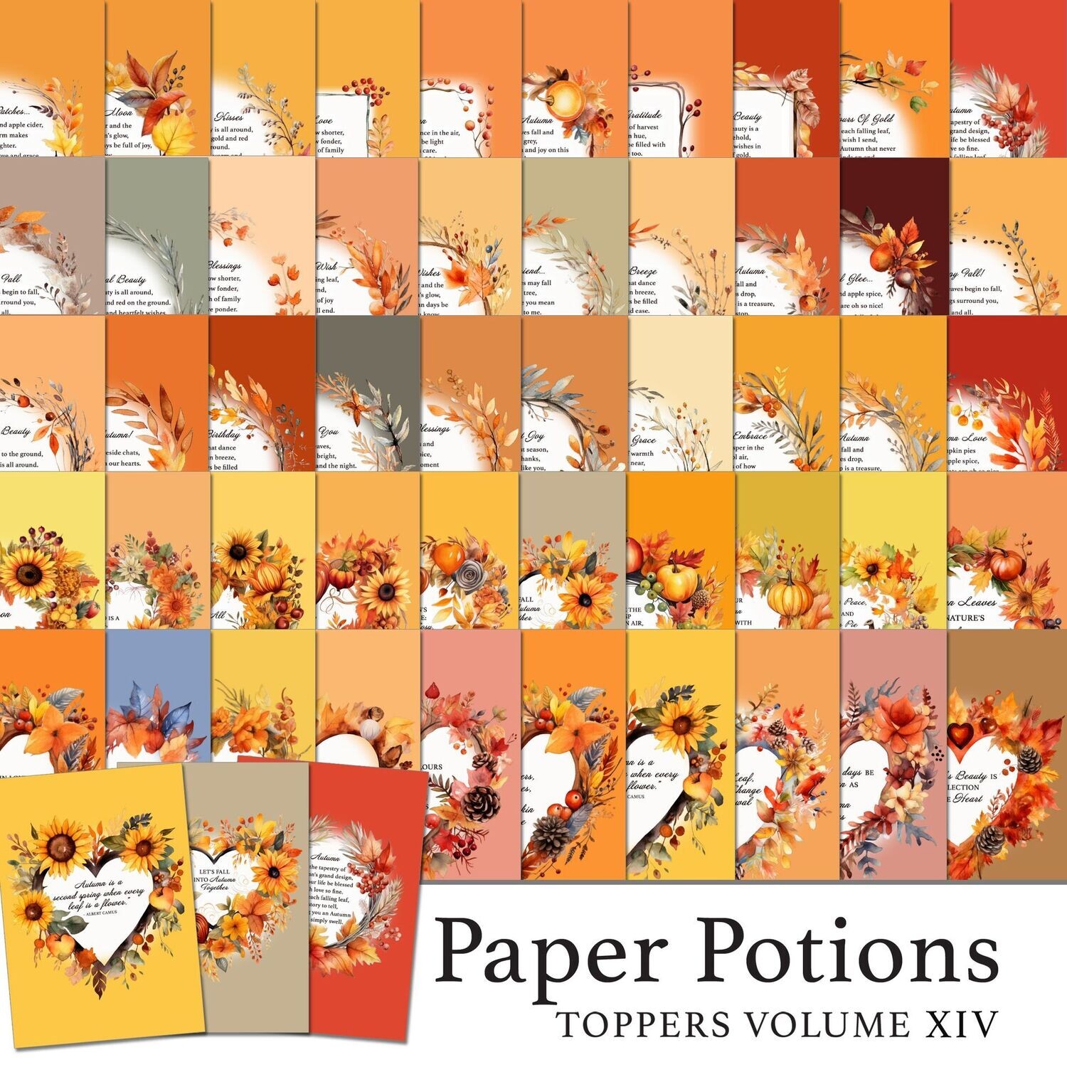 Paper Potions - 100 Toppers Vol XIV Digital Kit