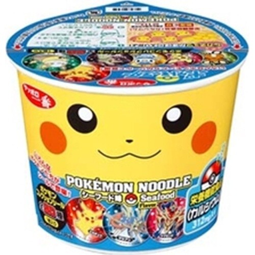 Sapporo Ichiban Pokemon Noodle Seafood Flavor 37g