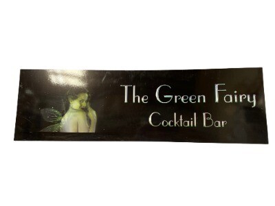 Sign - Green Fairy Bar