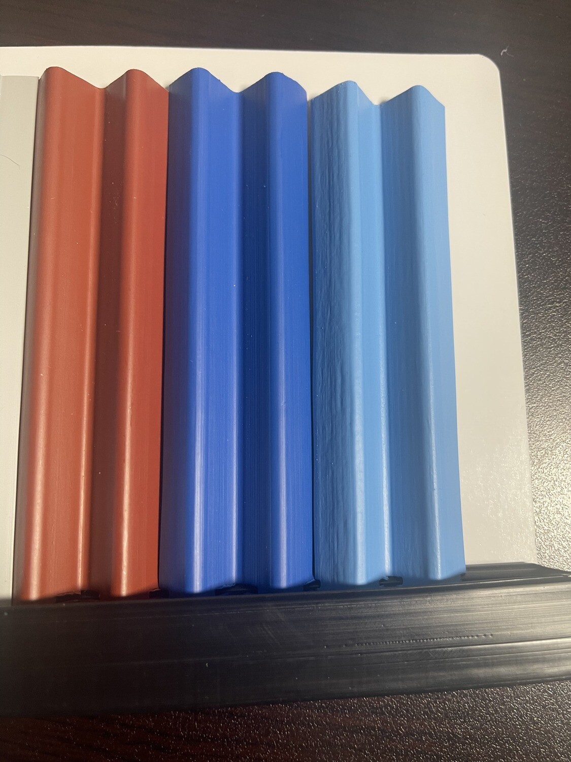 Ridged Slats: Chain Link Fence Angular Privacy Slat Insert