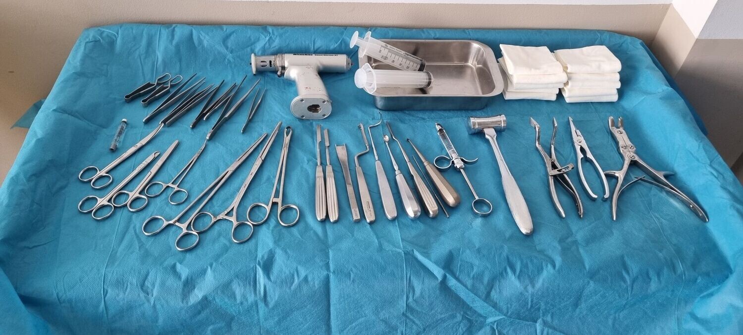 Instrumental quirúrgico de traumatología. Alquiler instrumental ...