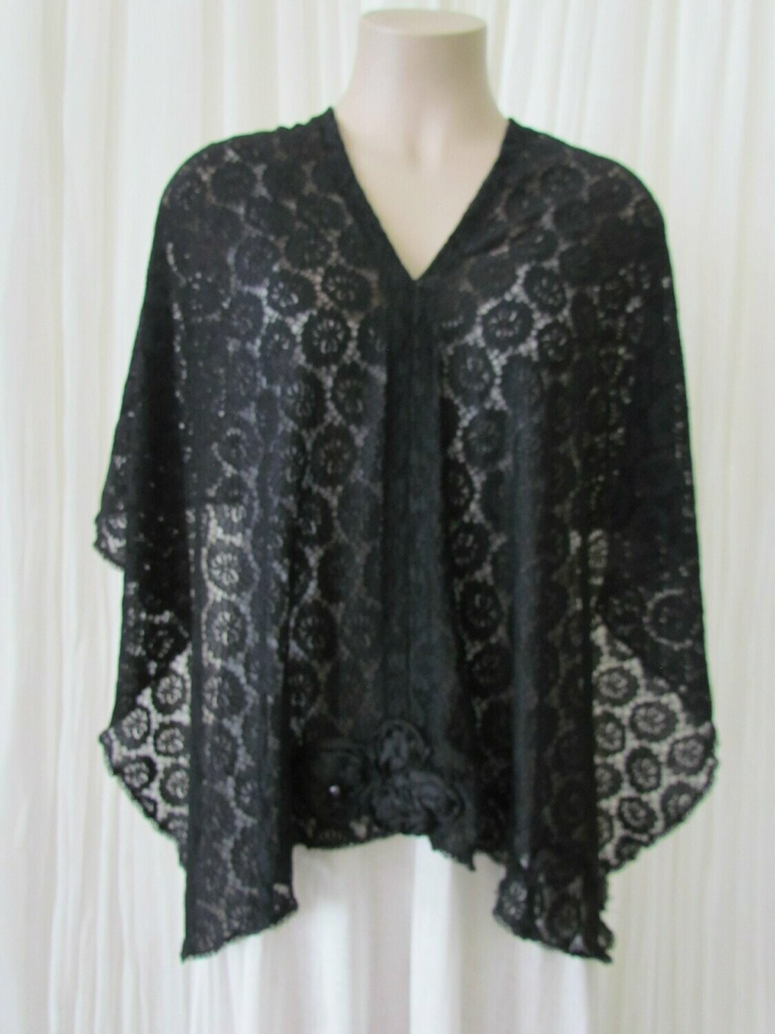 Black Lace Shawl