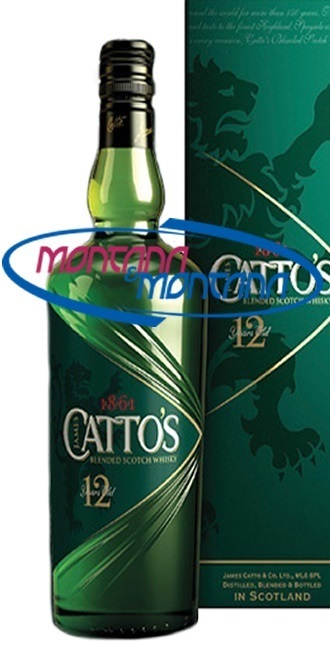 JAMES CATTO'S 12 OLD SCOTTISH WHISKY 40% 0.7 L