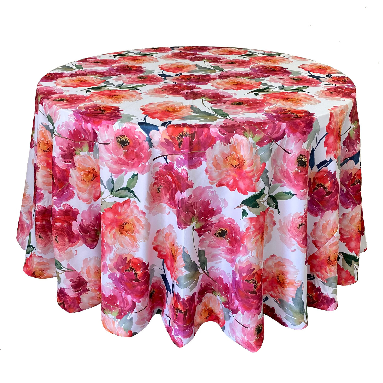Modern Spring Floral Linens - Show Now | Tablecloth Rental | AM Linen ...