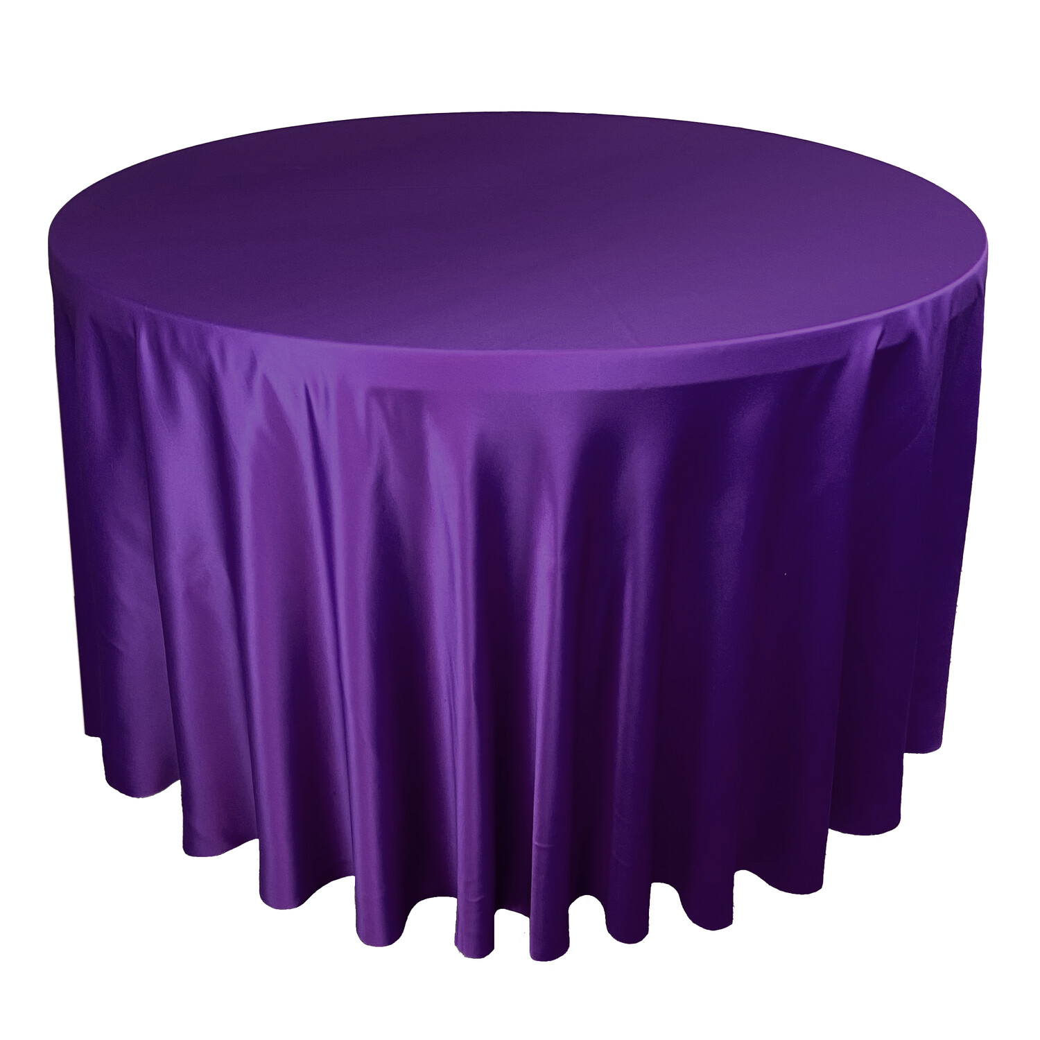 Royal Purple Lamour Linens - Show Now | Tablecloth Rental | AM Linen Rental