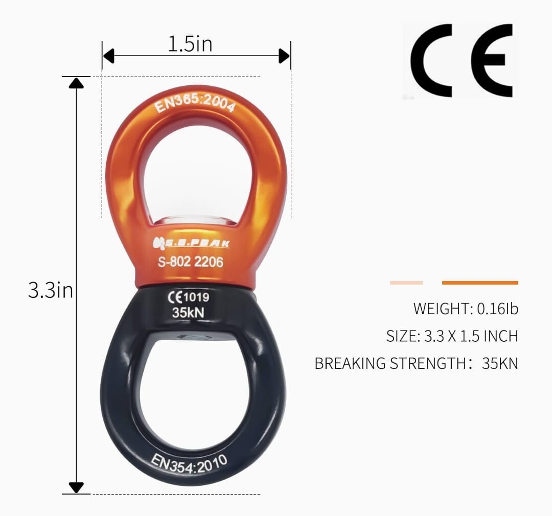 35kN Swing Swivel, Rotational Device