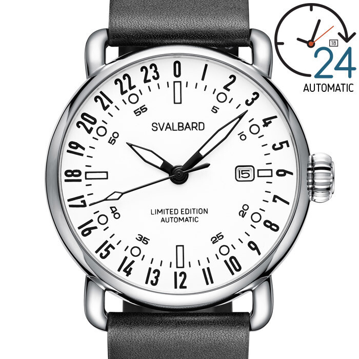 Buy automatic 24-hour watch - Svalbard Arctic FL24