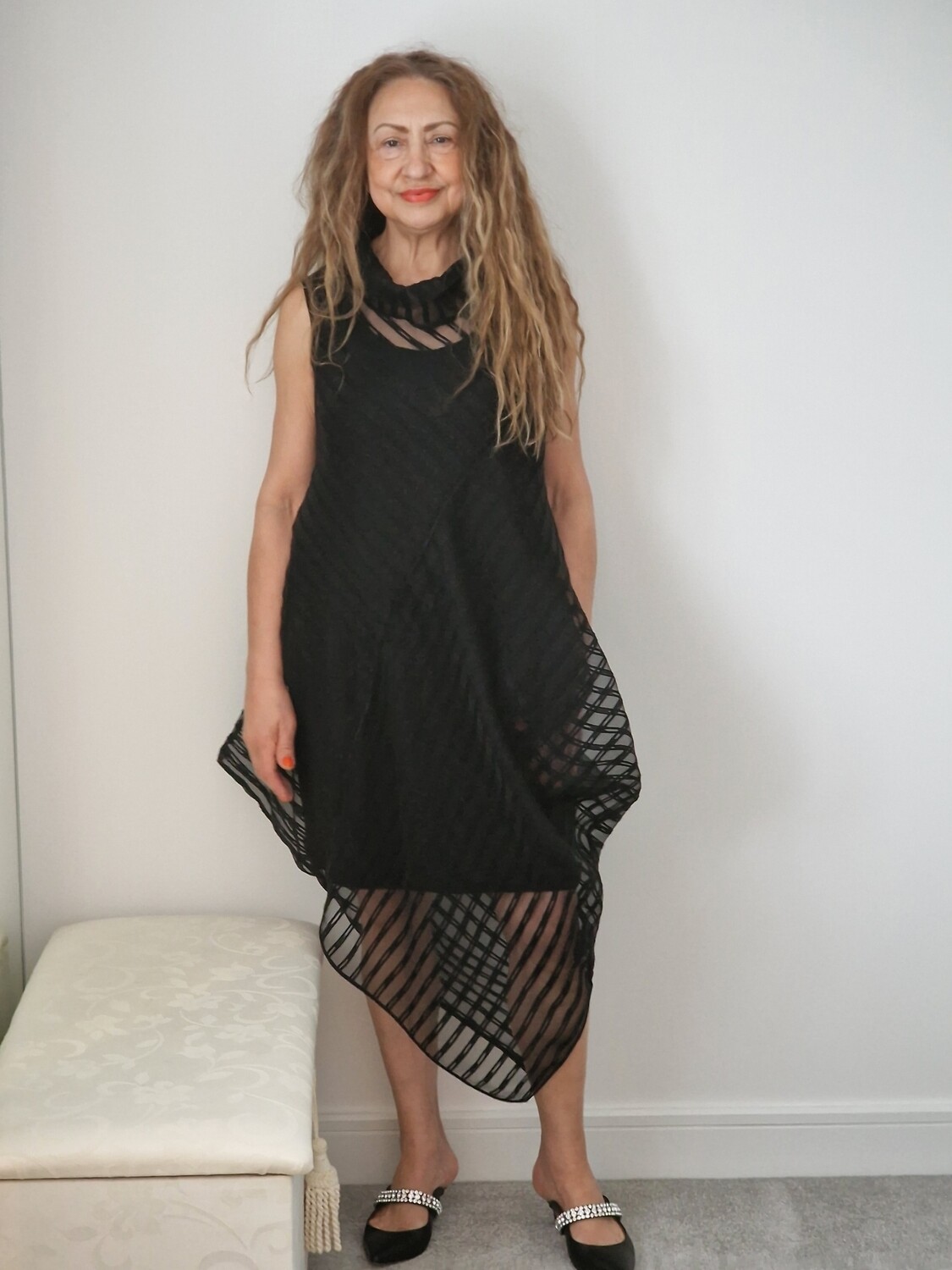 XENIA DESIGN SHEAR DRESS