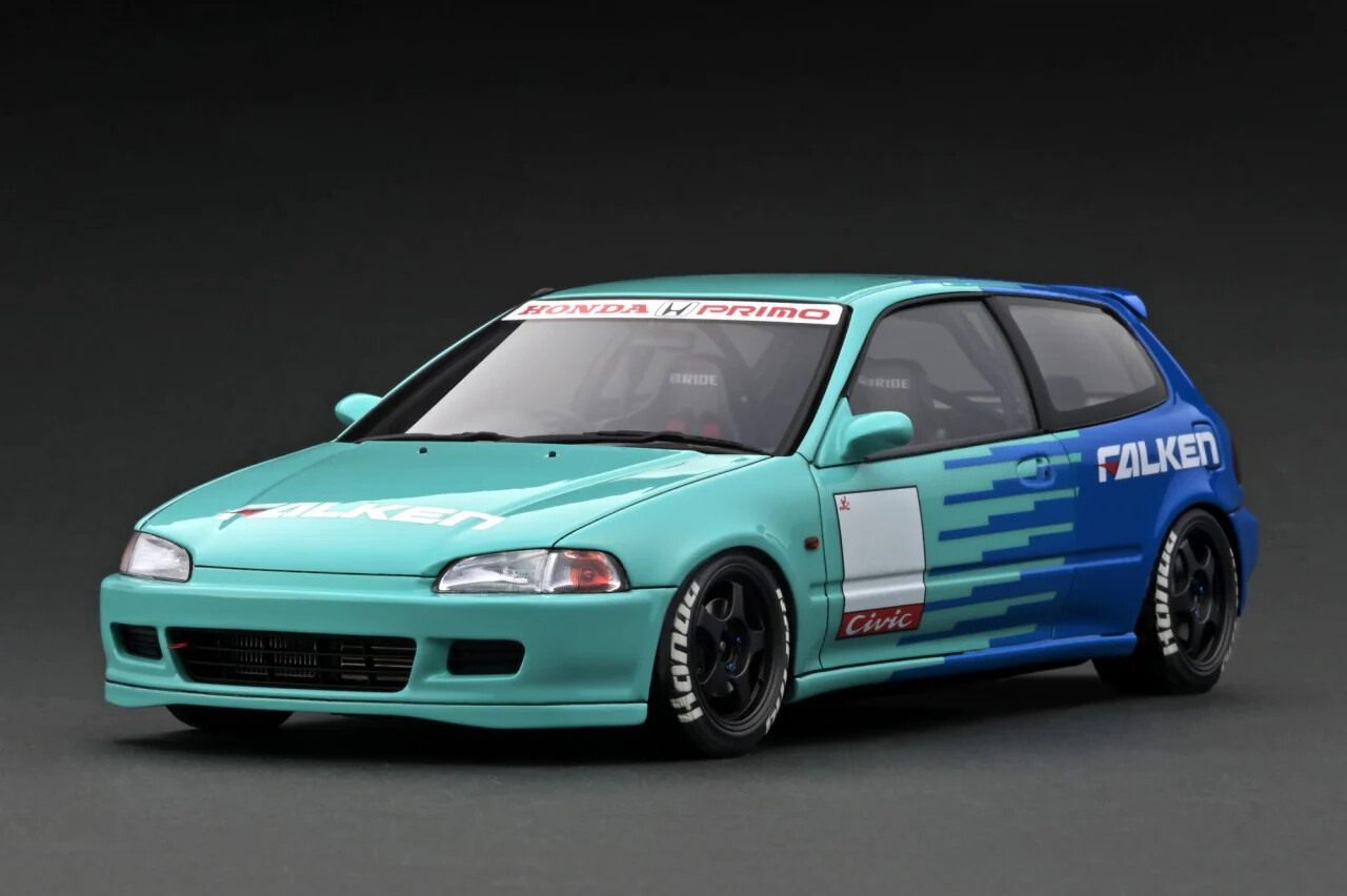 1:18 Ignition - Honda Civic (EG6), blue/green