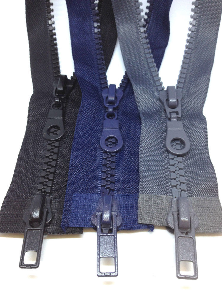 2-way vislon zip