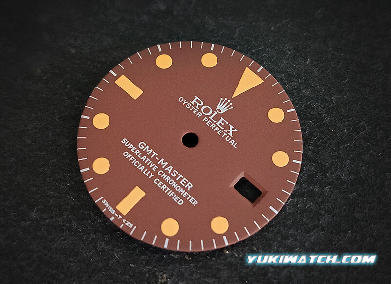 GMT-Master 1675 Root Beer dial