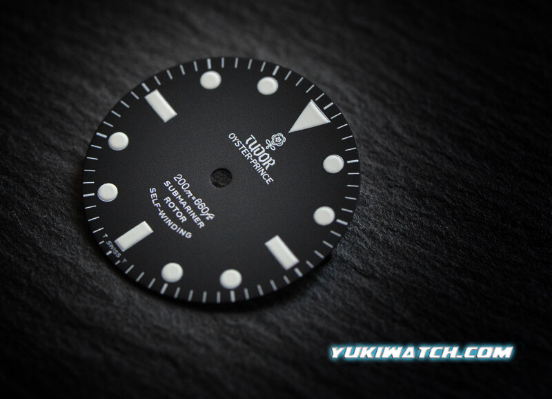 Tudor Sub 7928 matte wht lume dial
