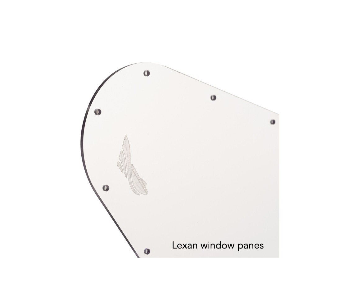 lexan window panes (6')