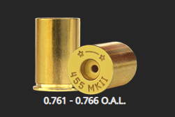 Webley 455 MKii Brass. Starline (Each)
