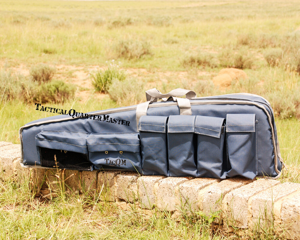 Bushveldt Double 52" Semi-Rigid Gun Case Blue wit
