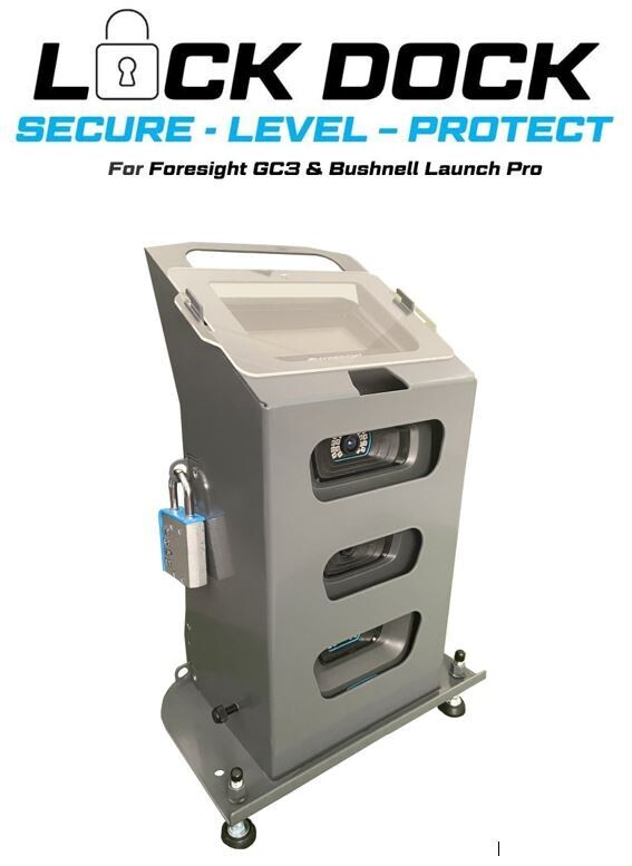 Lock Dock - For Foresight GC3 & Bushnell Launch Pro