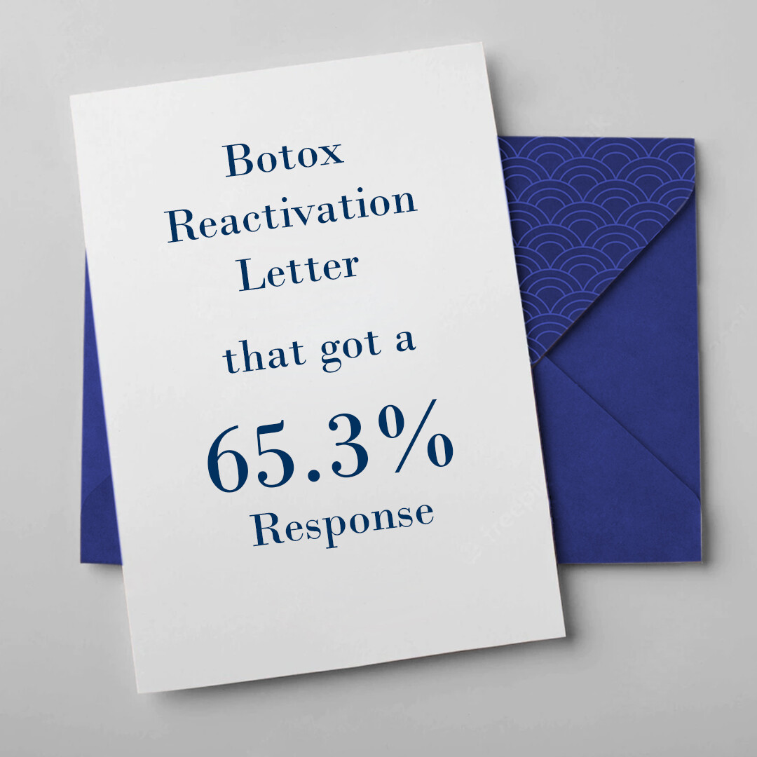 Botox Reactivation Letter – Store – Megabucks Marketing