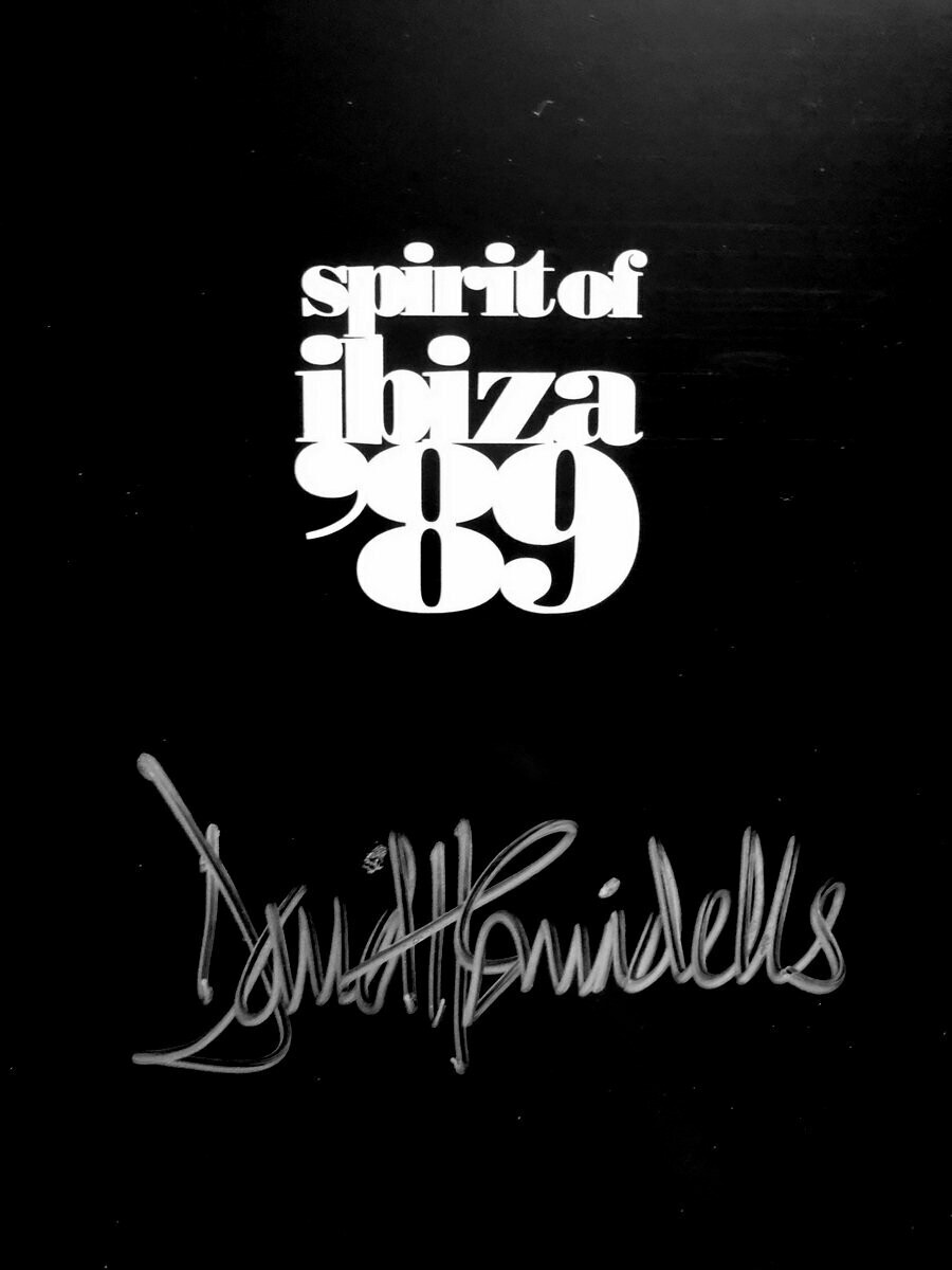 [SIGNED] DAVE SWINDELLS SPIRT OF IBIZA '89