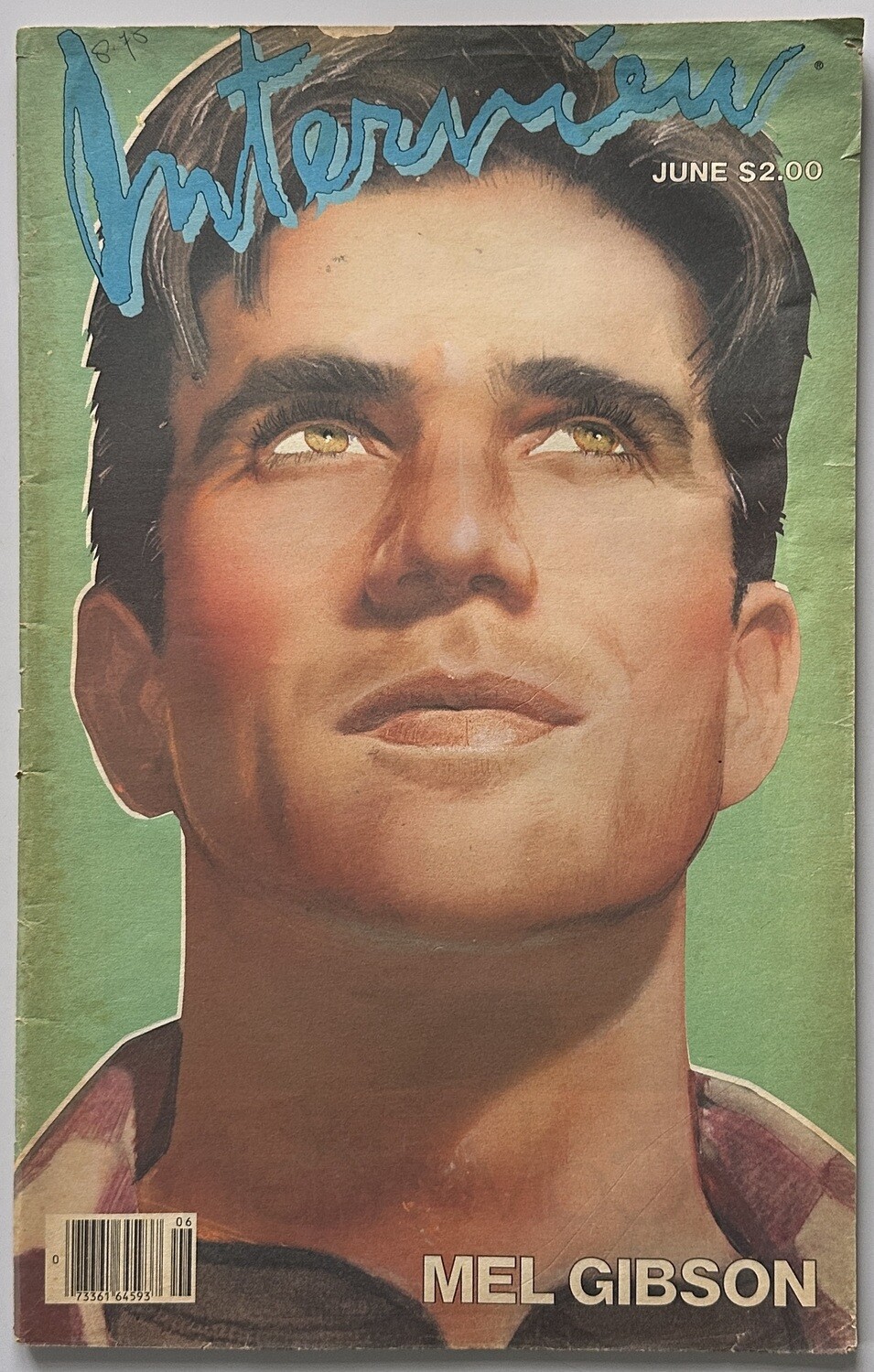 Interview Magazine 1984 Mel Gibson