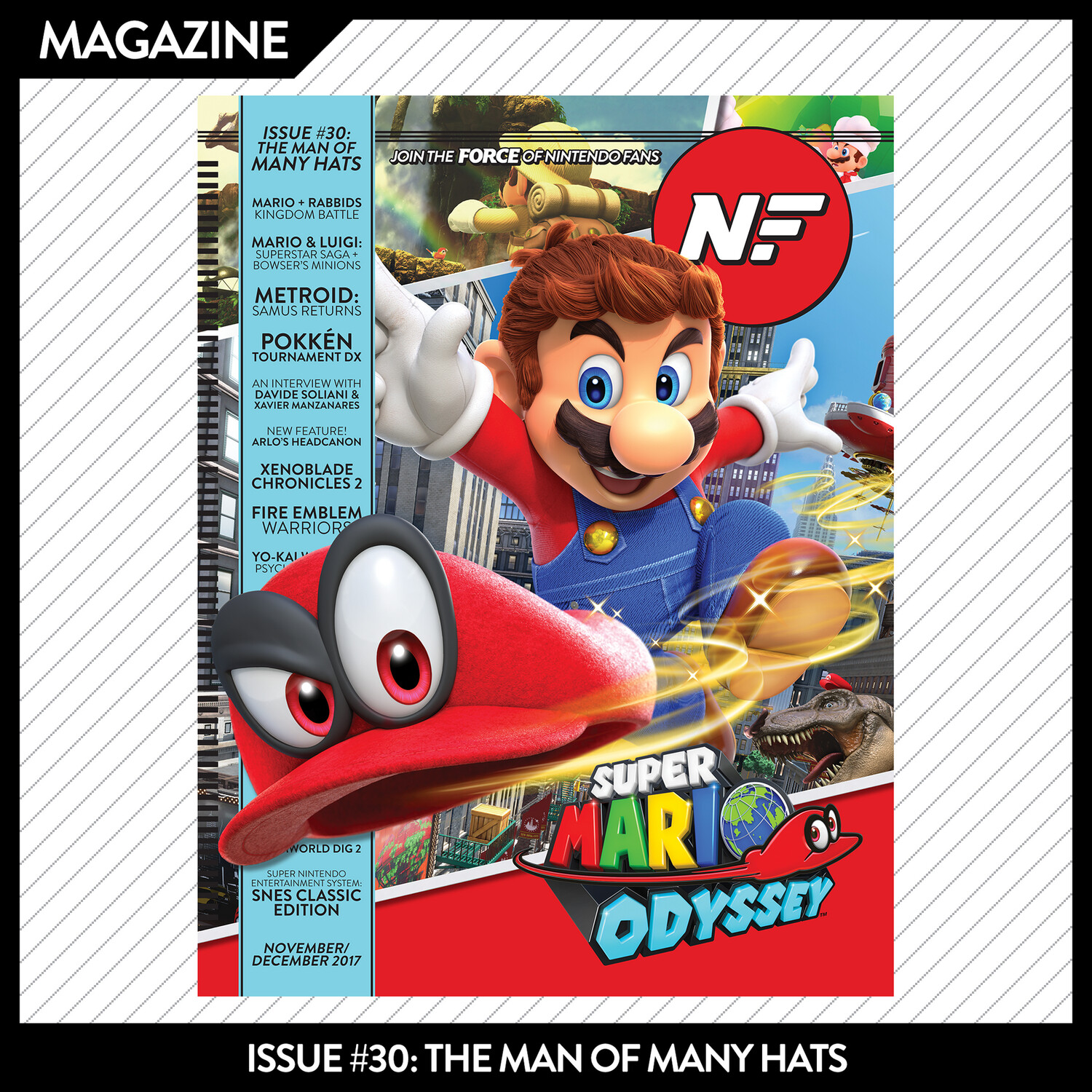 Issue #30: The Man of Many Hats – November/December 2017