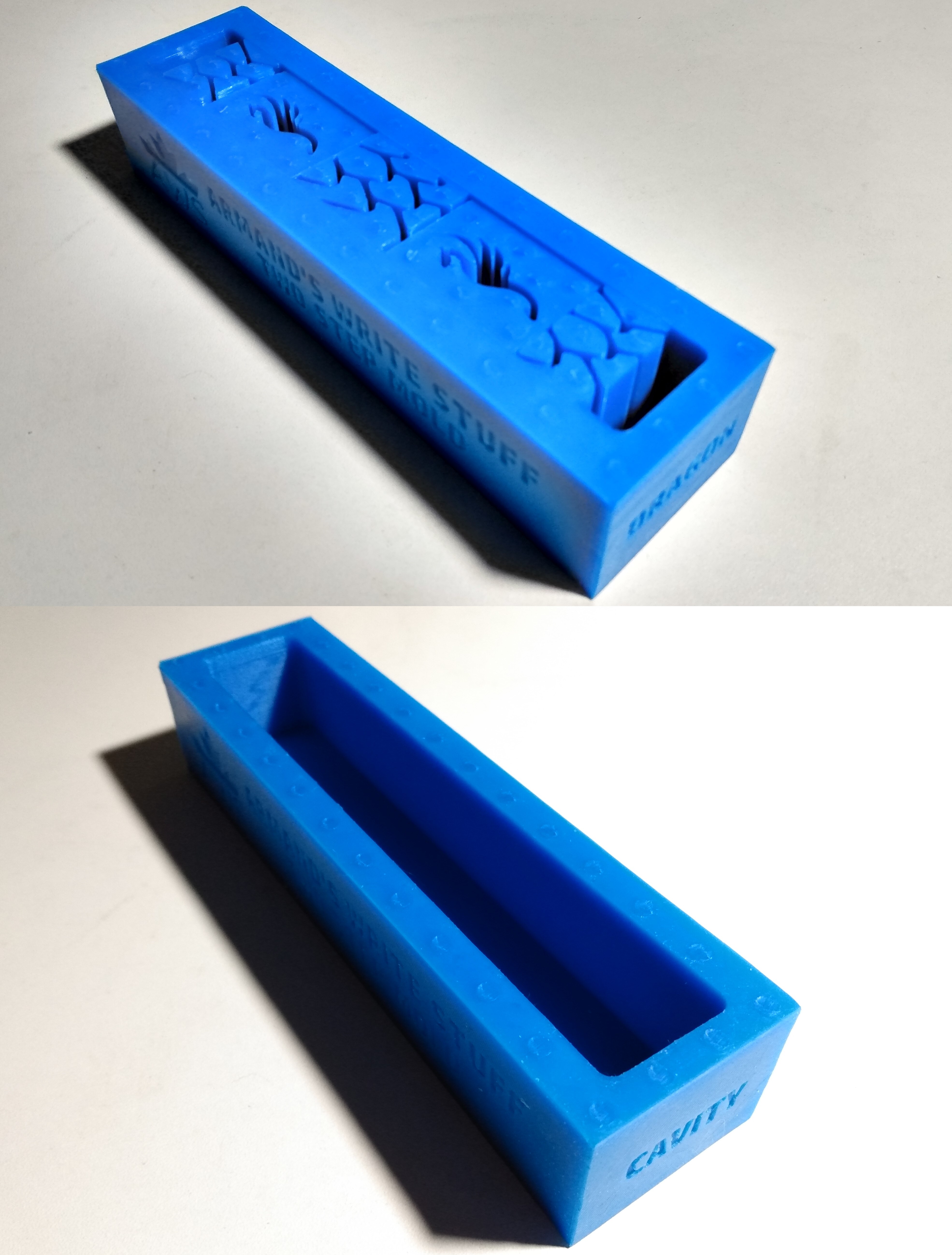 1a - Two-Step Molds - Pattern Only or Cavity Only