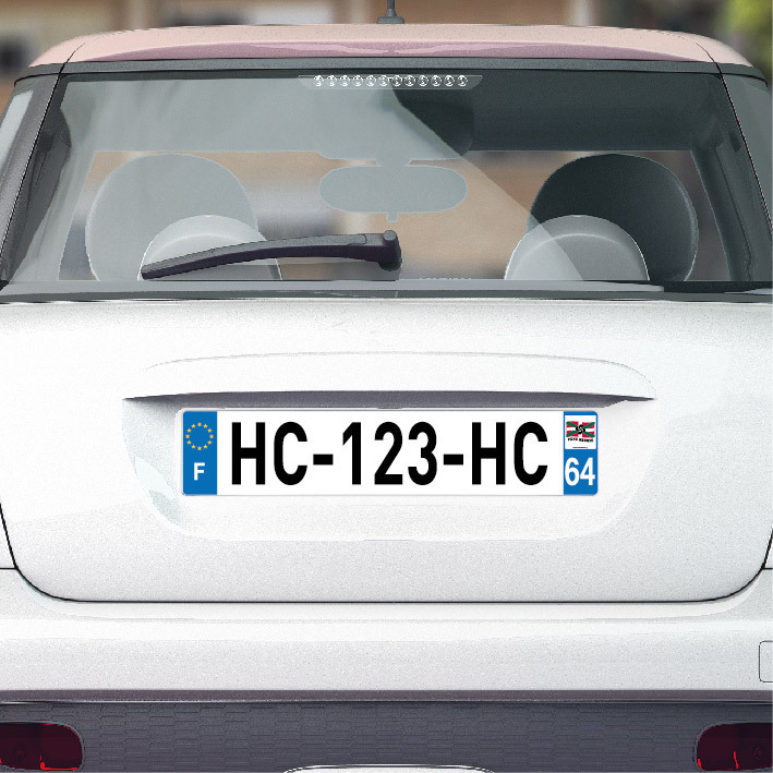 Plaques immatriculation