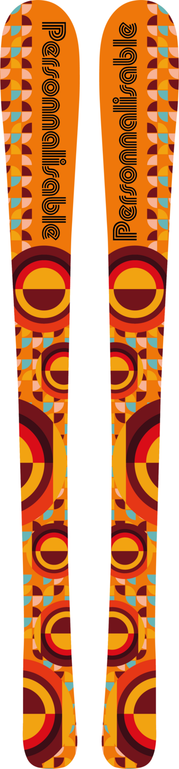 Sticker Ski Personnalisable