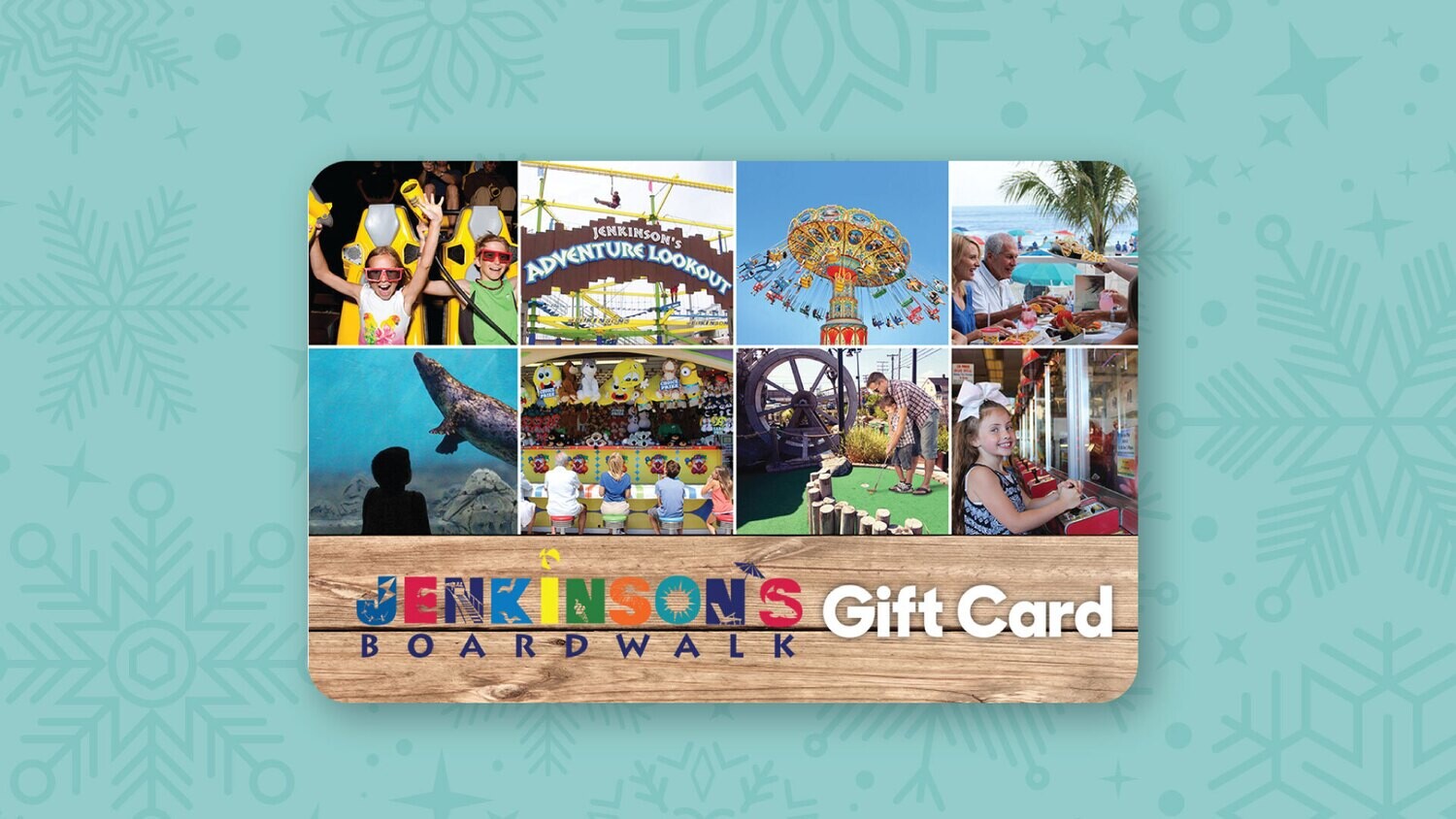Jenkinson's Boardwalk Gift Cards $10-$100