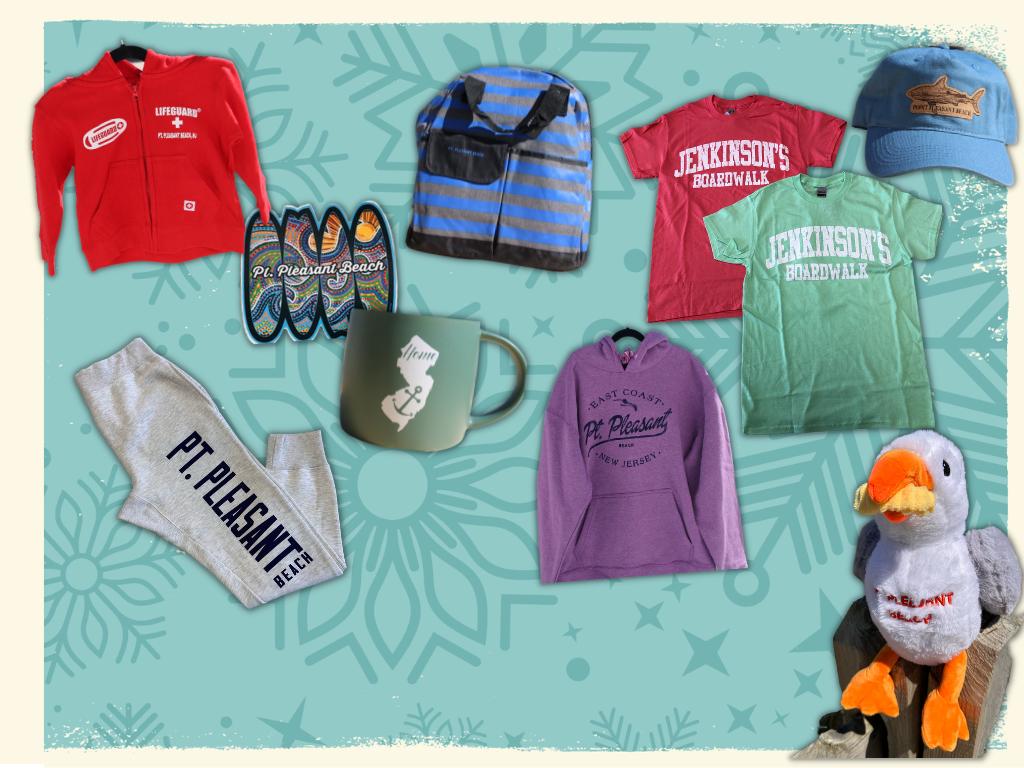 Apparel, Souvenirs, Hats, Ornaments, & More!
