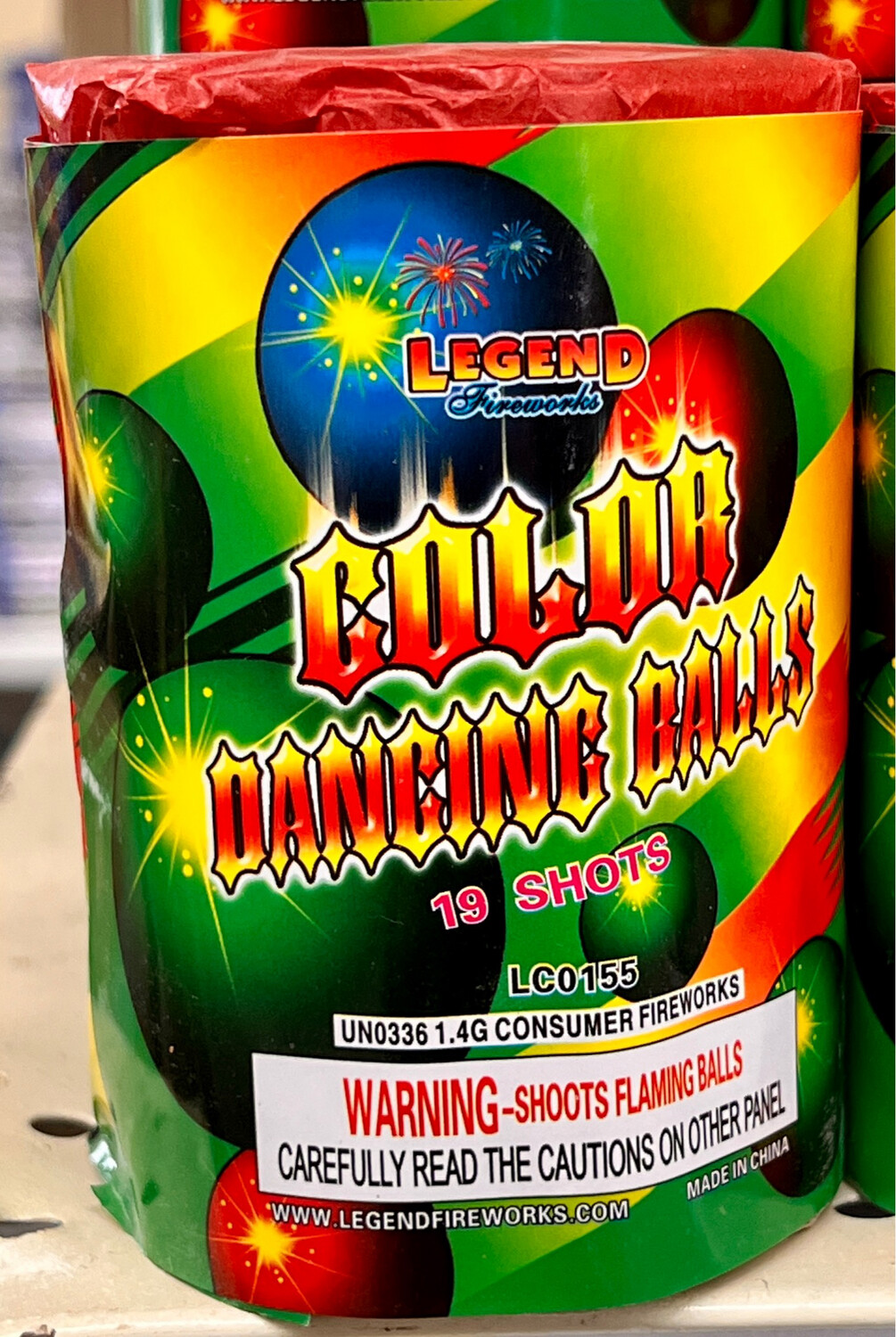COLOR DANCING BALL – SHOP EAST MONTPELIER – Northstar Fireworks