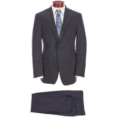 Chicago Classic-Fit Solid Wool Blend Suit – Hart Schaffner Marx – Suits ...
