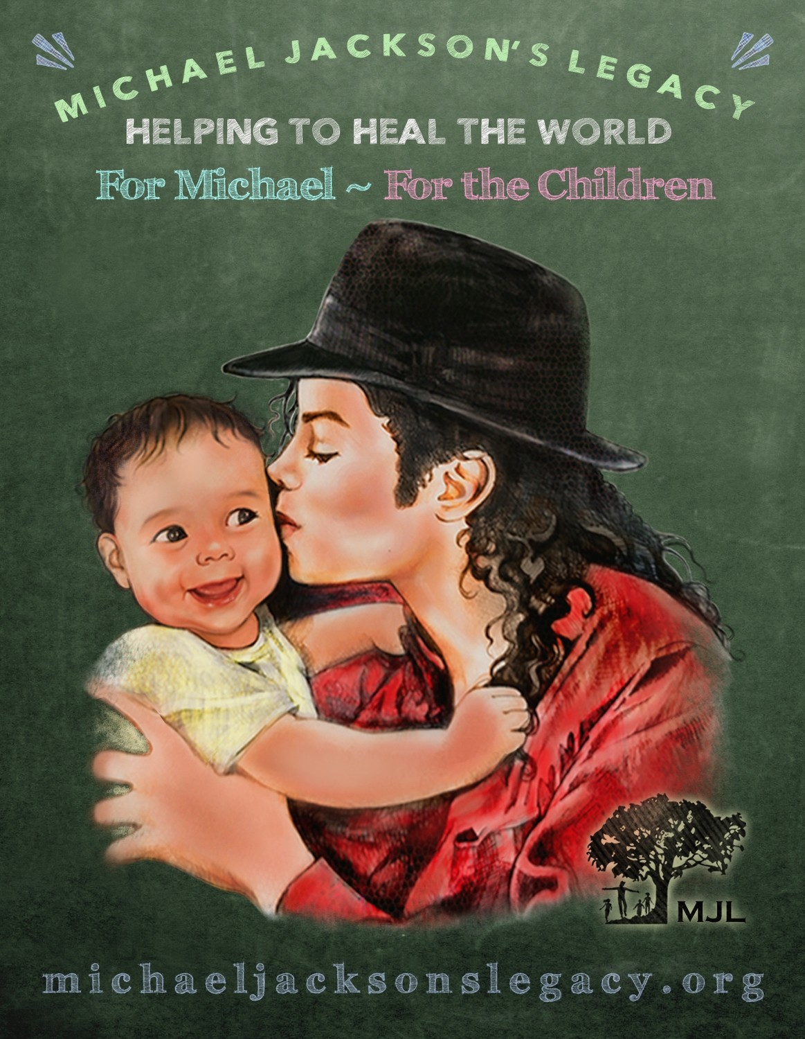 Helping to Heal the World - fridge magnet - Shop - Michael Jackson's Legacy