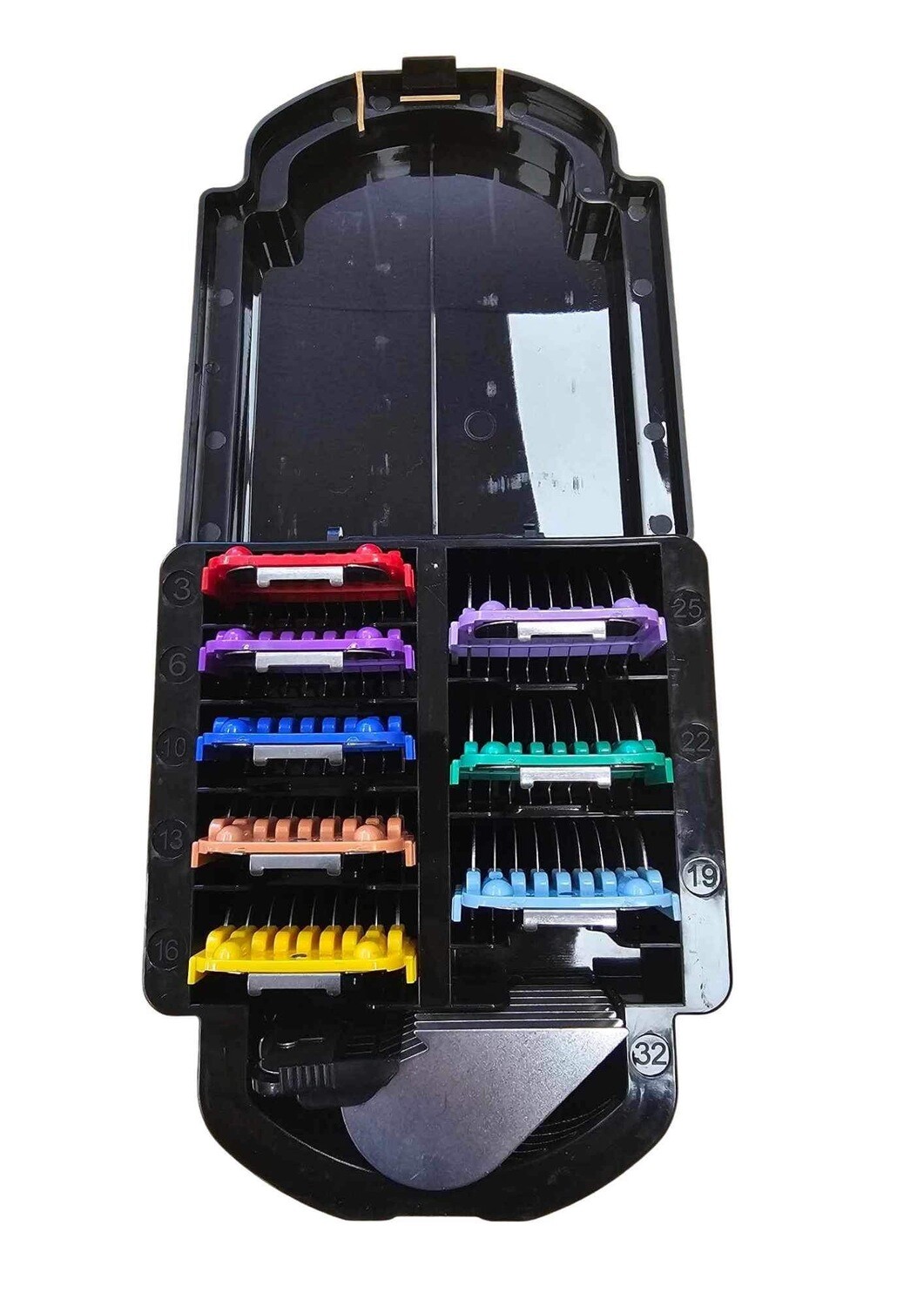 9 piece stainless steel guide comb attachment set | Comb Attachment ...