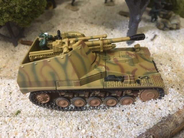 German Self Propelled Howitzer Wespe, Eastern Front 1943 - The Brewster ...