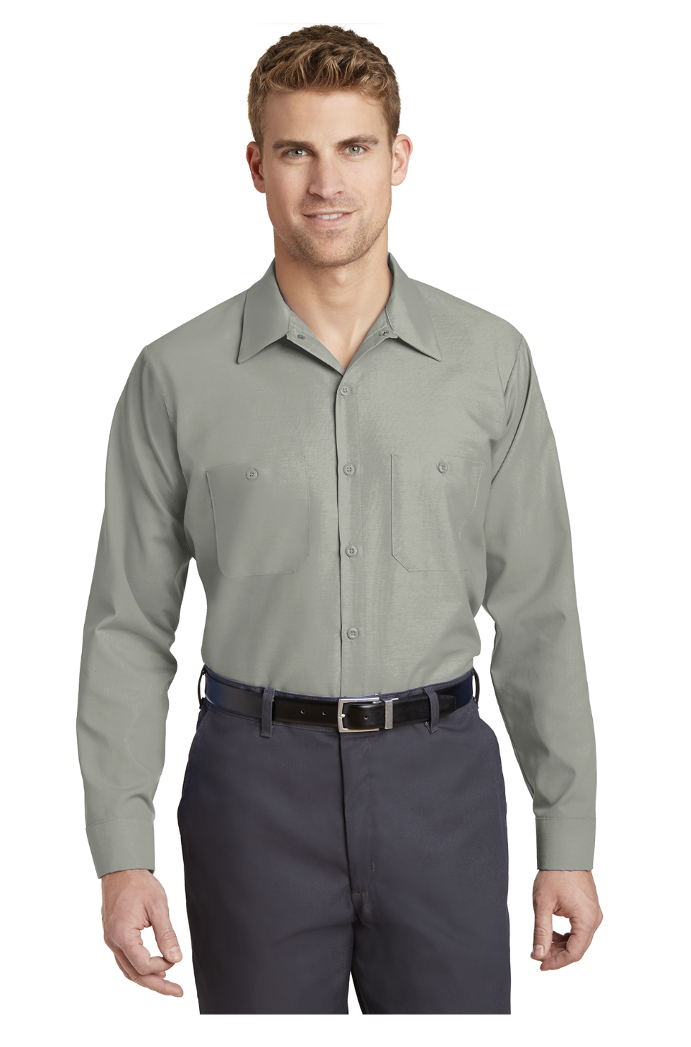 Red Kap® Long Sleeve Industrial Work Shirt