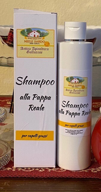 Shampoo alla Pappa Reale per capelli grassi 200 ml