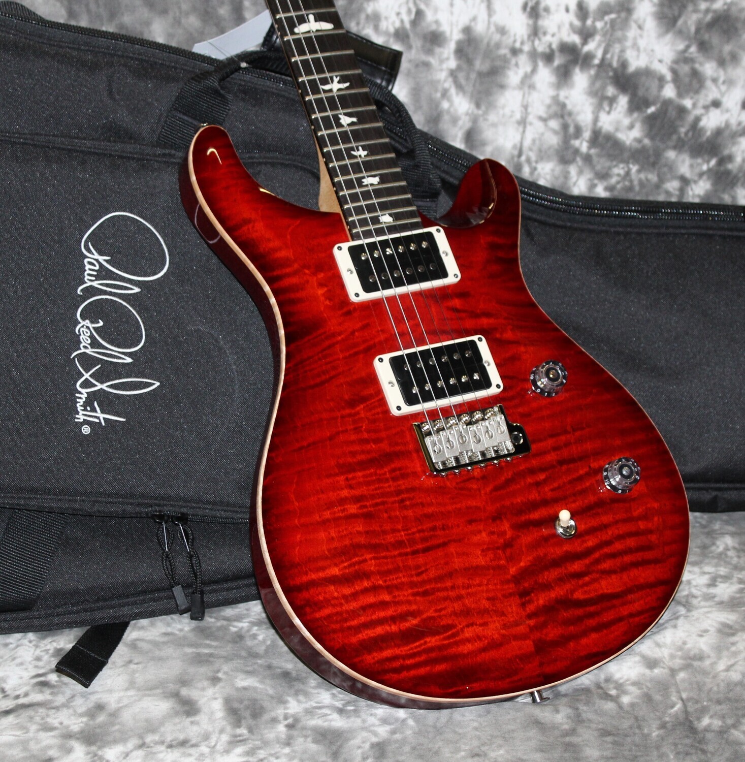 2023 PRS - CE Bolt-on 24 Fret - Fire Red Burst | WE SHIP WORLDWIDE!