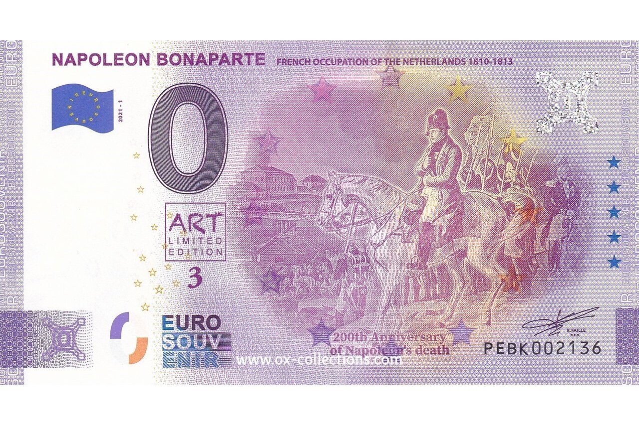 0 Euro-Schein Napoleon Bonaparte PEBK-2021-1 Ann | Ox
