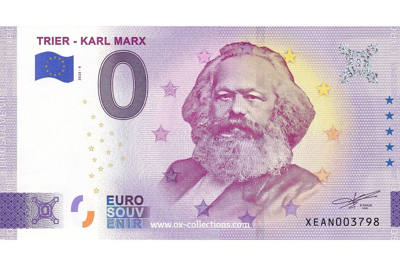 0 Euro-Schein Trier Karl Marx XEAN-2023-4 | Ox