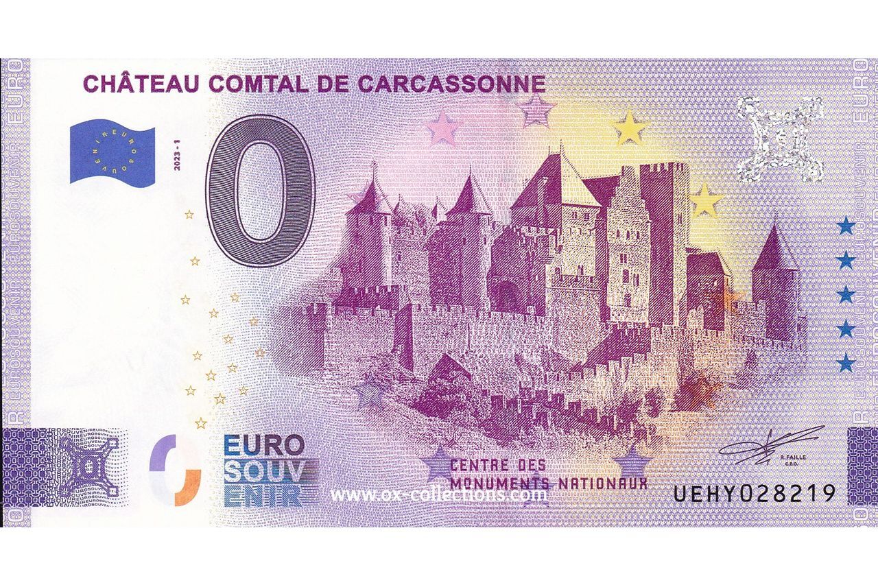 0 Euro-Scheine Burgen - Online-Shop & Liste | Ox