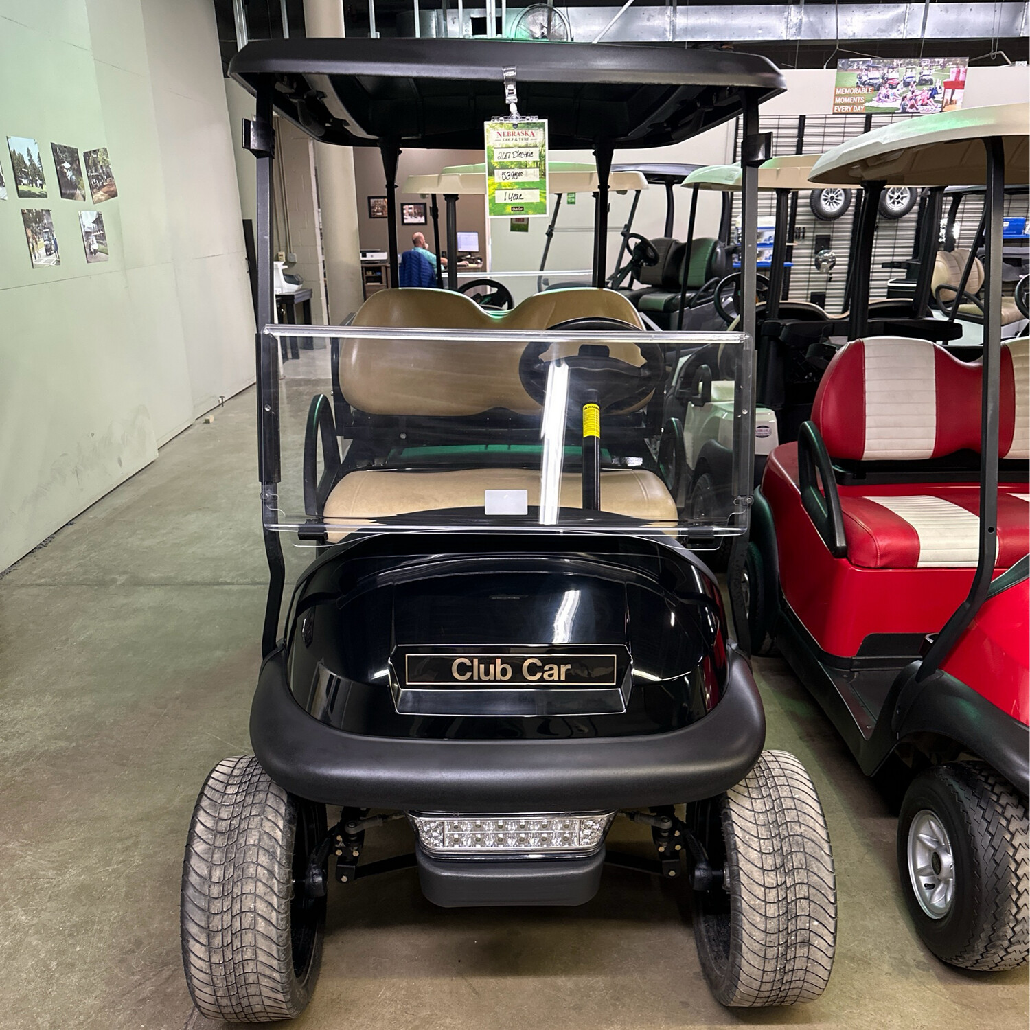 2017 Club Car Precedent Lifted 4 Passenger Electric