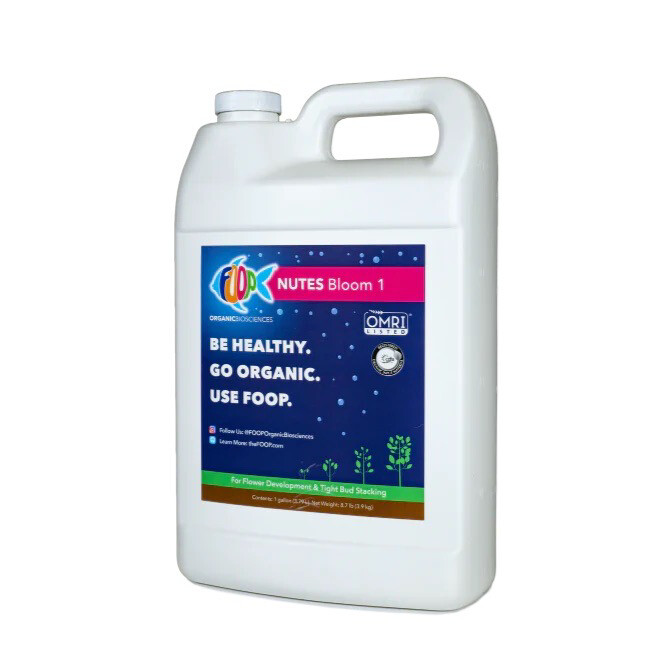 FOOP Nutrients Bloom 1 1 Gallon