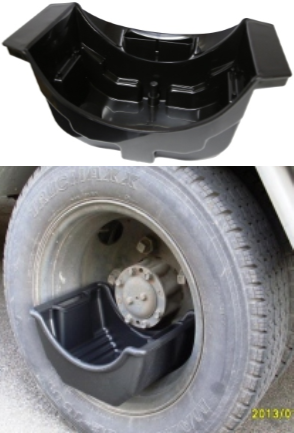 3 Litre Truck Wheel Waste Oil Drain Tray