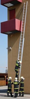 European Fire Service Large Double ladder, EN-1147